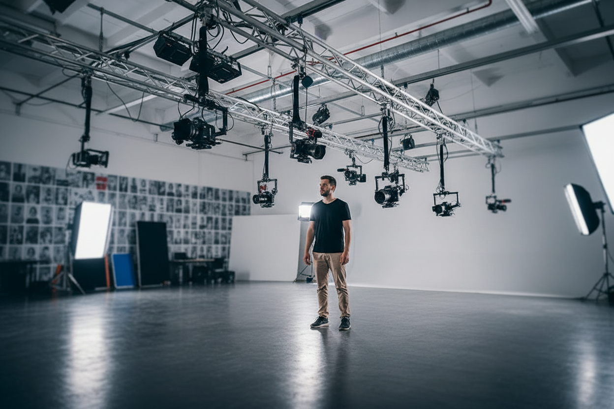 Overhead Rail Systems vs C-Stands: Studio Setup Guide