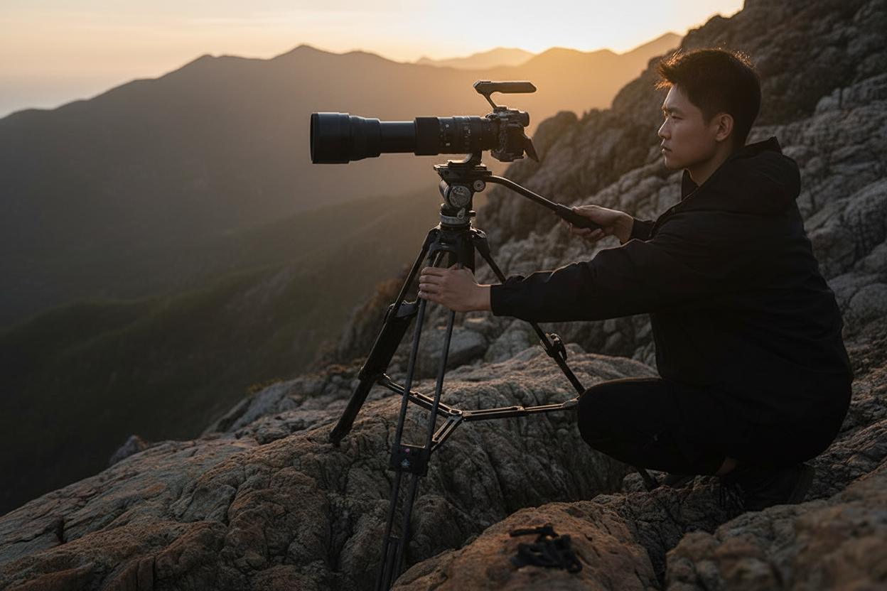 Tripod Stability on Slopes: Leg Angle Safety Guide - Ulanzi