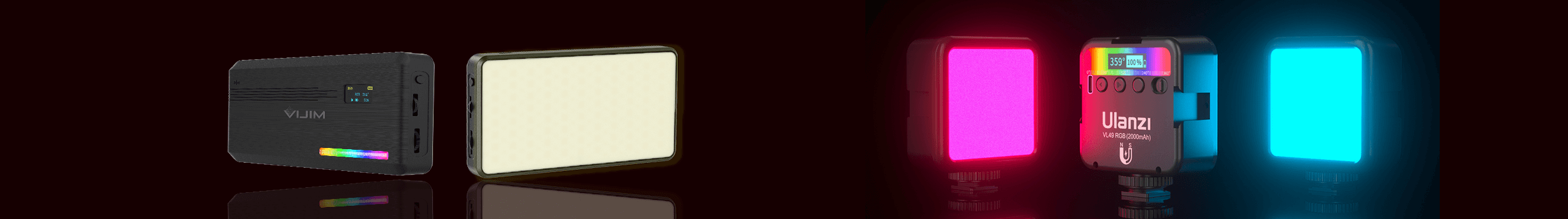 LED Panel Lights | Brighten Your Broadcasts & Videos