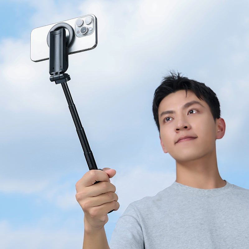 JJ03 Magnetic Tripod for Phone with Remote Control 3-in-1 Selfie Stick