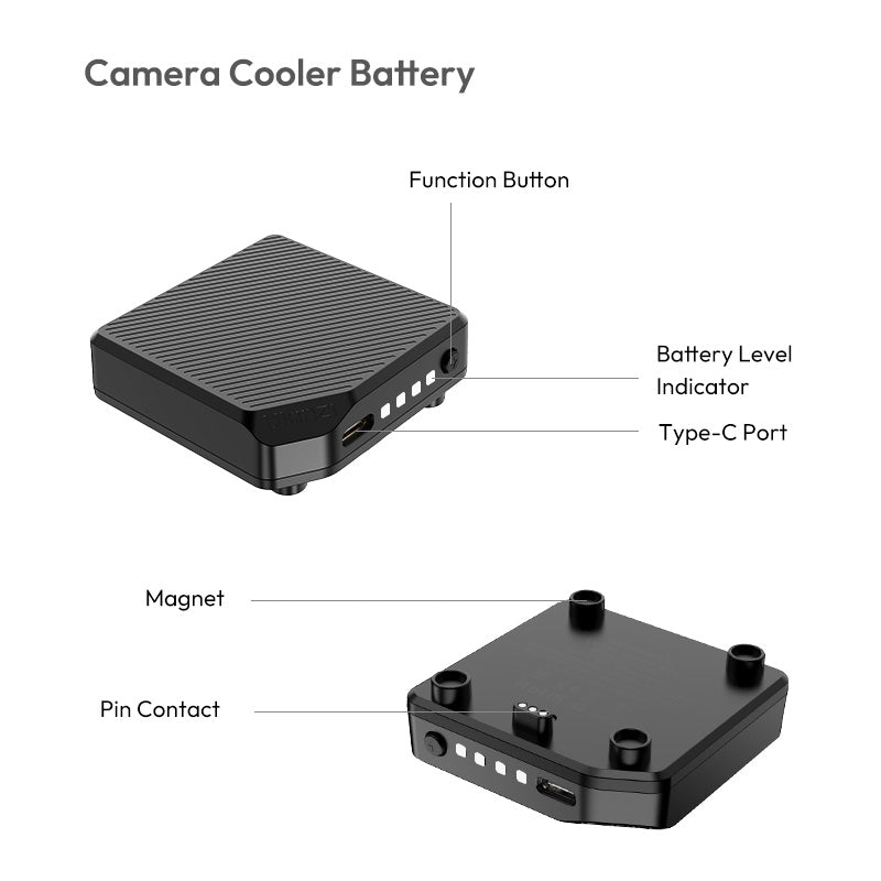 CU01 Thermostatic Camera Cooler | Cooling Kit for Cameras - Ulanzi