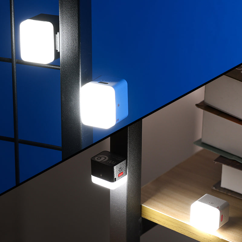 Compact Cube LED Selfie Light | Portable Rechargeable