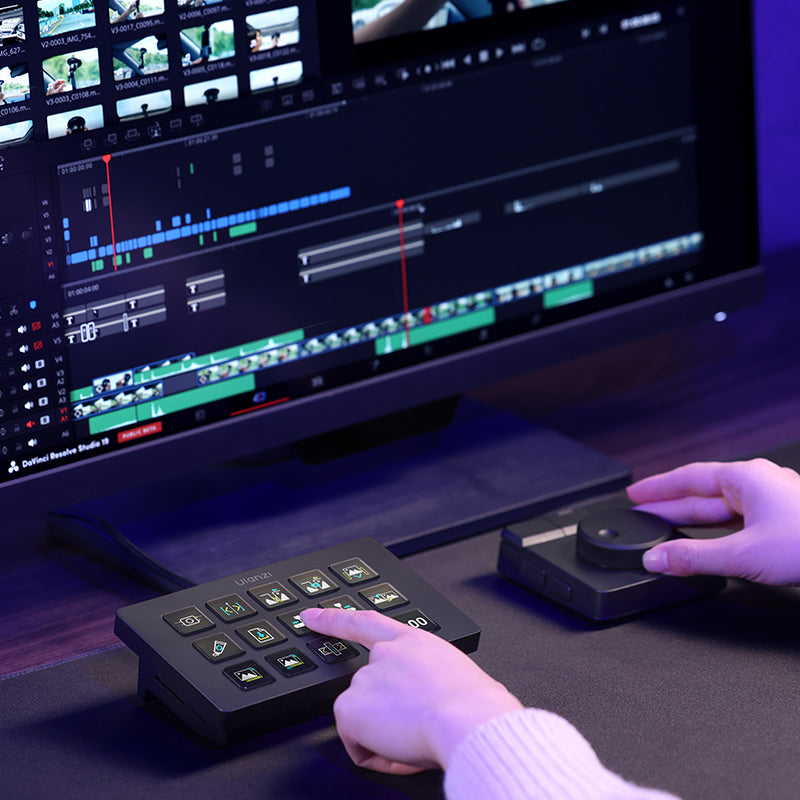 D100H Dial Creative Controller | Programmable USB-C