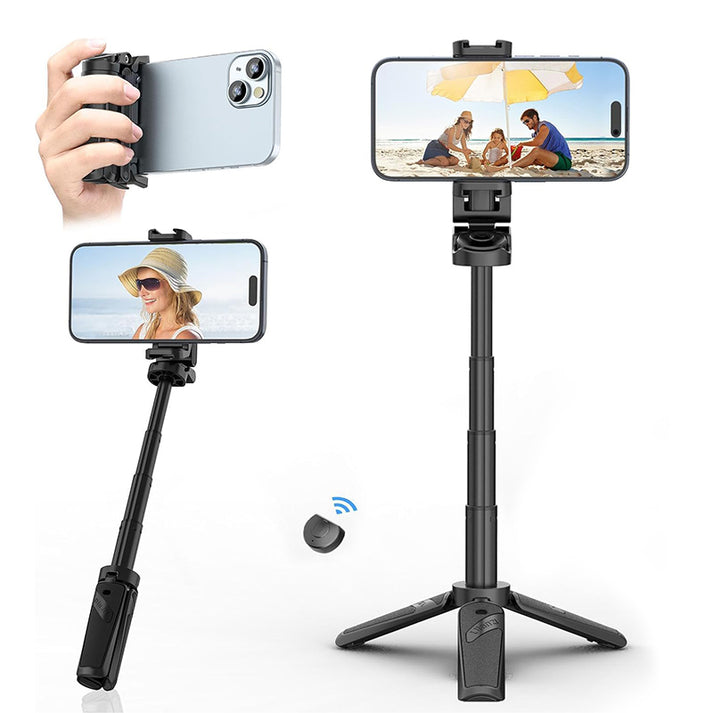 Ulanzi JJ02 Extendable Grip Phone Tripod with Remote M004, Versatile ...