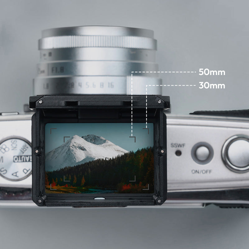 Waist-Level Viewfinder VF01 | Low-Angle LCD Magnifier