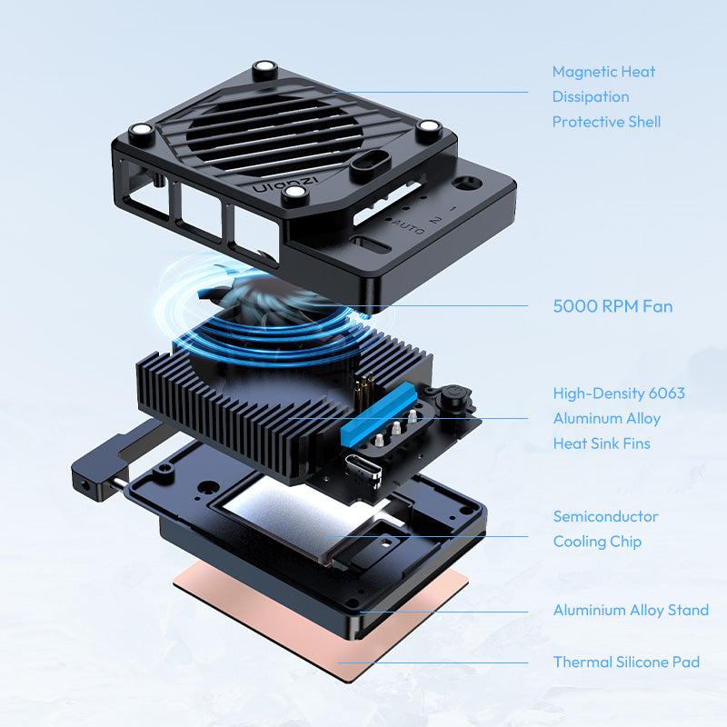 CU01 Thermostatic Camera Cooler | Cooling Kit for Cameras - Ulanzi