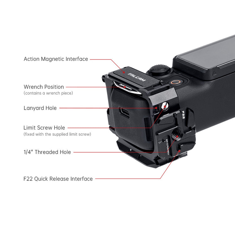 Quick Release Expansion Frame for Pocket3 | Multi-Mount