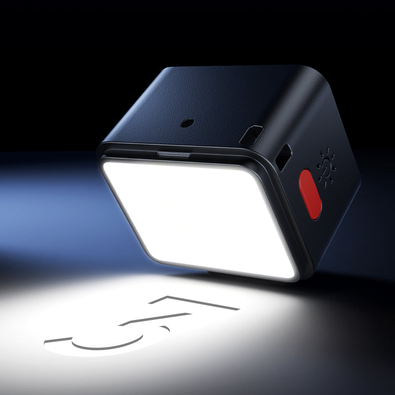 Compact Cube LED Selfie Light | Portable Rechargeable