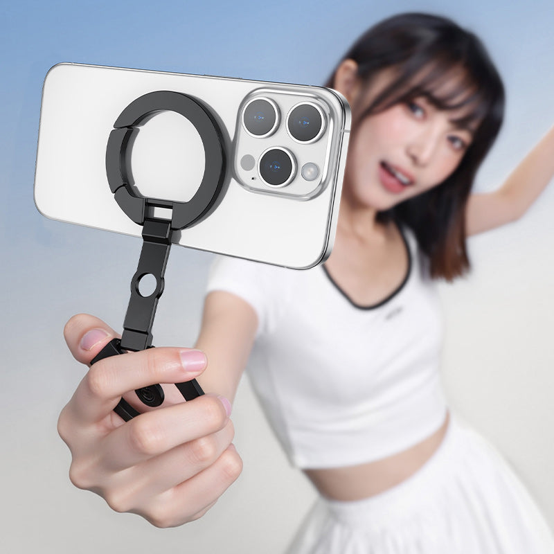 MA02 MagLock Dual Magnetic Phone Stand | MagSafe Tripod