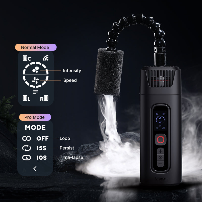 Portable Fog Machine | Instant Fog for Creatives | Ulanzi