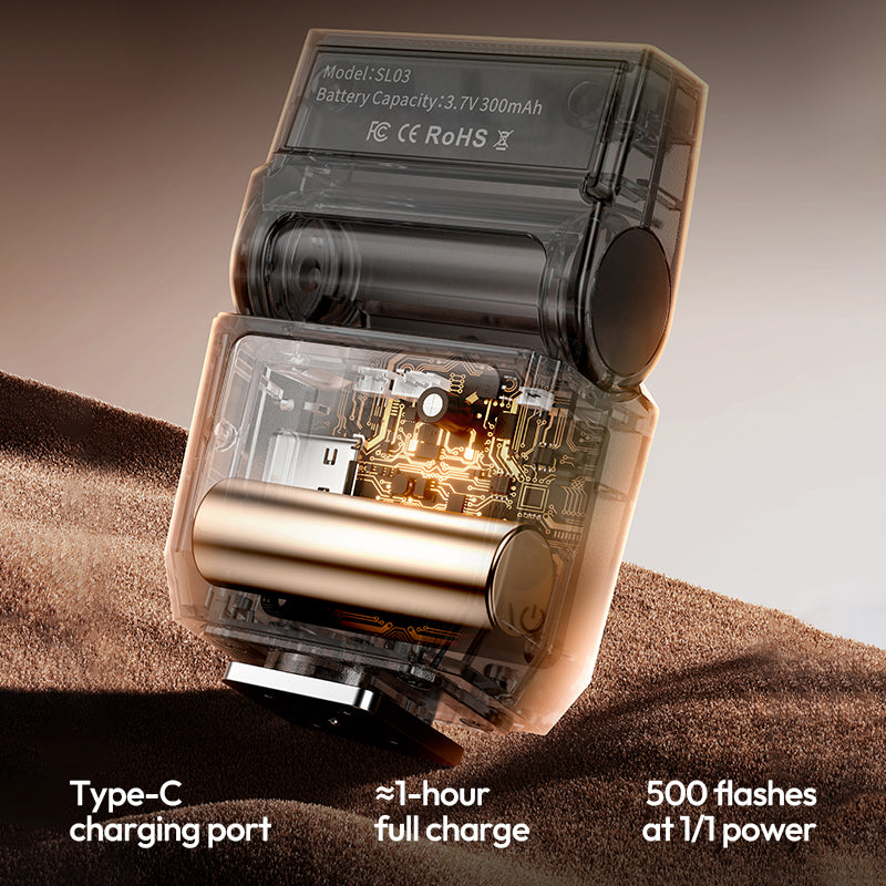 SL03 Spark Lite Mini Camera Flash | Adjustable DSLR Light