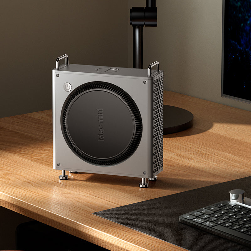 Mac Mini Aluminum Case | Fan-Cooled Protective Case
