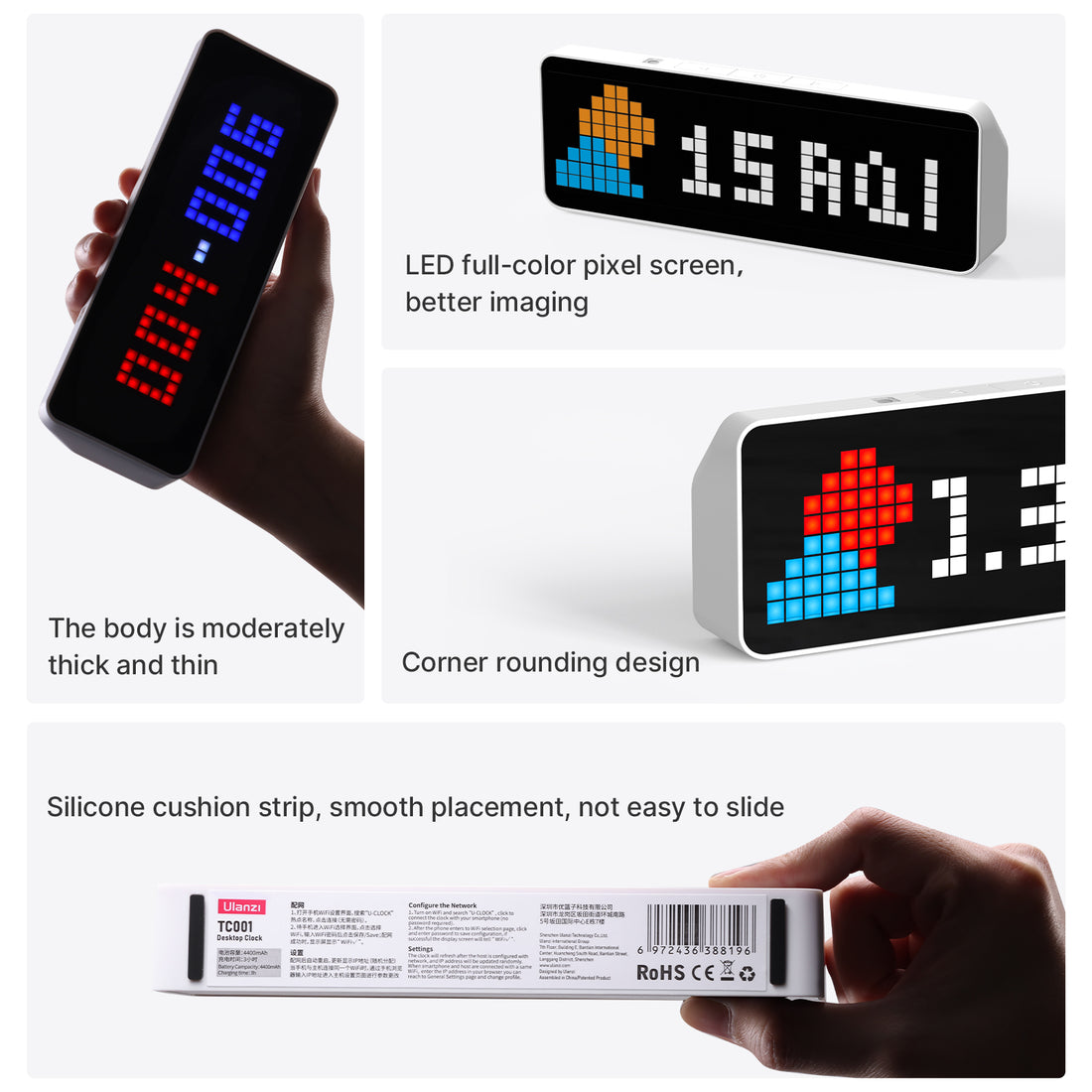 Ulanzi TC001 | Smart Pixel Clock for Everyday Use