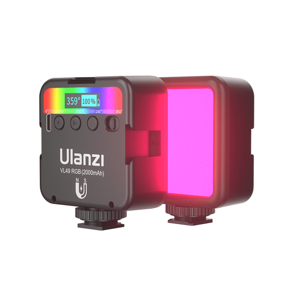 Rechargeable Mini RGB Light | Portable LED Video Lamp